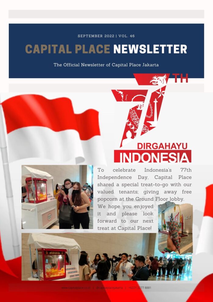 CONCIERGE NEWSLETTER 2022 : Capital Place